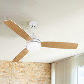 BraxtonHome Baptiste 132cm DC Ceiling Fan with Light | Temple & Webster