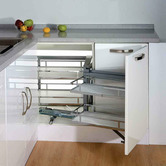 Provedore Magic Corner Pull Out Kitchen Storage Right Opening | Temple ...