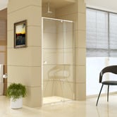 Essential Home Supply Lapis Single Glass Shower Screen | Temple & Webster