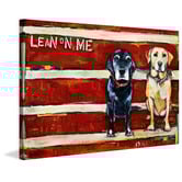 GalerieArtCo Lean On Me Art Print on Canvas | Temple & Webster