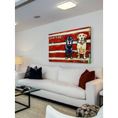 GalerieArtCo Lean On Me Art Print on Canvas | Temple & Webster