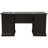 LaVerde Faux Leather-Top Office Desk | Temple & Webster