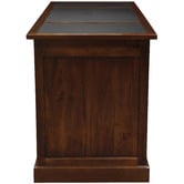 LaVerde Faux Leather-Top Office Desk | Temple & Webster