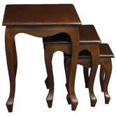 La Verde 3 Piece Farmhouse Nesting Table Set | Temple & Webster