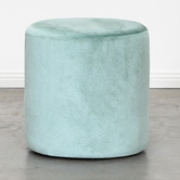 Brooklyn and Bella Small Velvet Ottoman | Temple & Webster