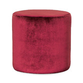 Brooklyn and Bella Small Velvet Ottoman | Temple & Webster