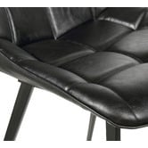 Rowland & Archibald Alucard Faux Leather Dining Chairs | Temple & Webster