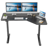 Naturally Provinicial Homer Adjustable Desk | Temple & Webster