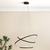 Luminea Allanah Iron Dimmable LED Pendant Light | Temple & Webster
