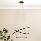 Luminea Allanah Iron Dimmable LED Pendant Light | Temple & Webster
