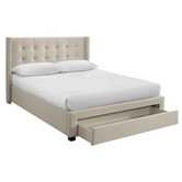 Gigi's Garden Atlanta Queen Bed & Mattress | Temple & Webster