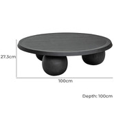 Jarod Elm Wood Coffee Table | Temple & Webster