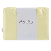 Vintage Design French Linen Sheet Set | Temple & Webster