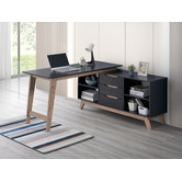 Core Living Pierre 3 Drawer Computer Desk | Temple & Webster