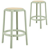 Core Living 65cm Kinaiah Bar Stools | Temple & Webster