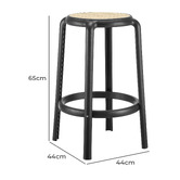 Core Living 65cm Kinaiah Bar Stools | Temple & Webster