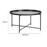 Temple & Webster Maximus Steel Coffee Table