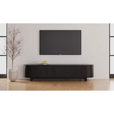 Temple & Webster Premium Cannes Curved Entertainment TV Unit