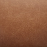 Temple & Webster Tan Terry 2 Seater Genuine Leather Sofa