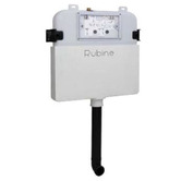 Temple & Webster Myles Rimless Quiet Flush Wall-Faced Toilet Pan Rubine ...