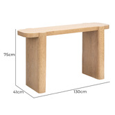 Temple & Webster 130cm Wesley Console Table