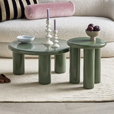 Temple & Webster 2 Piece Lola Coffee & Side Table Set