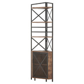 Temple & Webster Silas 6 Tier Corner Shelf