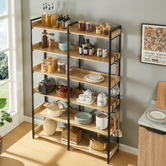 Temple & Webster Silas 6 Tier Shelving Unit