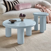 Temple & Webster 2 Piece Lola Coffee & Side Table Set