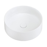Sabina 360mm Round Ceramic Above Counter Basin | Temple & Webster