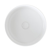 Sabina 360mm Round Ceramic Above Counter Basin | Temple & Webster