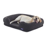 CharliesPetProduct Boucle & Memory Foam Dog Sofa Bed | Temple & Webster