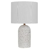 Bright Sea Lighting White Shannon Table Lamp | Temple & Webster