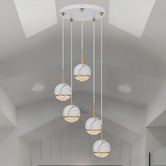 Bright Sea Lighting Oneta 5 Light Pendant | Temple & Webster