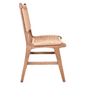 Chartwell Home Margarid Oak Wood Dining Chairs | Temple & Webster