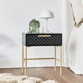 Maddison Lane Thomalia 1 Drawer Bedside Table | Temple & Webster