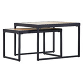 Maddison Lane 2 Piece Enzo Nesting Coffee Table Set | Temple & Webster