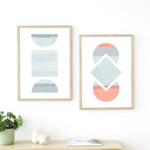Maddison Lane Natural Kyra Poster Frames | Temple & Webster