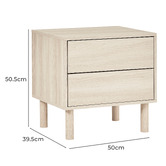 Maddison Lane Aaran Bedside Table | Temple & Webster