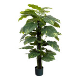 pollen&fauna 137cm Potted Faux Pothos Plant on Pole | Temple & Webster