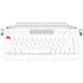 TimeTreasureHome Retro Bluetooth Wireless Keyboard with Tablet Holder ...