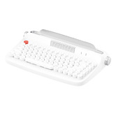 TimeTreasureHome Retro Bluetooth Wireless Keyboard with Tablet Holder ...
