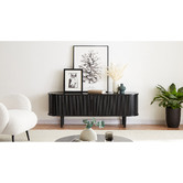 NordicHouse 160cm Chandni Ribbed TV Unit | Temple & Webster