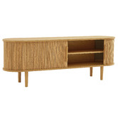 NordicHouse 160cm Chandni Ribbed TV Unit | Temple & Webster
