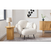 NordicHouse Chandni Ribbed Side Table | Temple & Webster