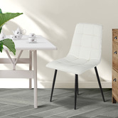 Oakleigh Home Selawik Faux Leather Dining Chairs | Temple & Webster