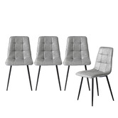 Oakleigh Home Selawik Faux Leather Dining Chairs | Temple & Webster