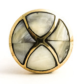 Do.Up Gold & Pearl Infinity Knob | Temple & Webster