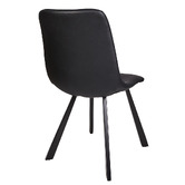 Keys Road Designs Sandra Faux Leather Dining Chairs | Temple & Webster