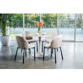 Keys Road Designs Nephele Ceramic Dining Table | Temple & Webster